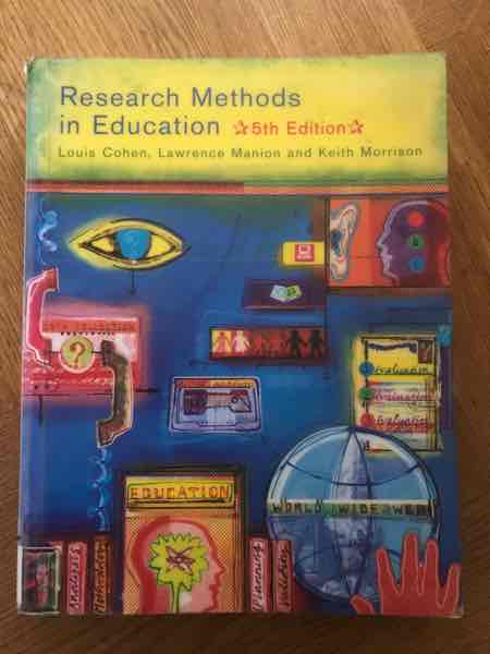Research methods in education av Cohen Louis på Bookis.com